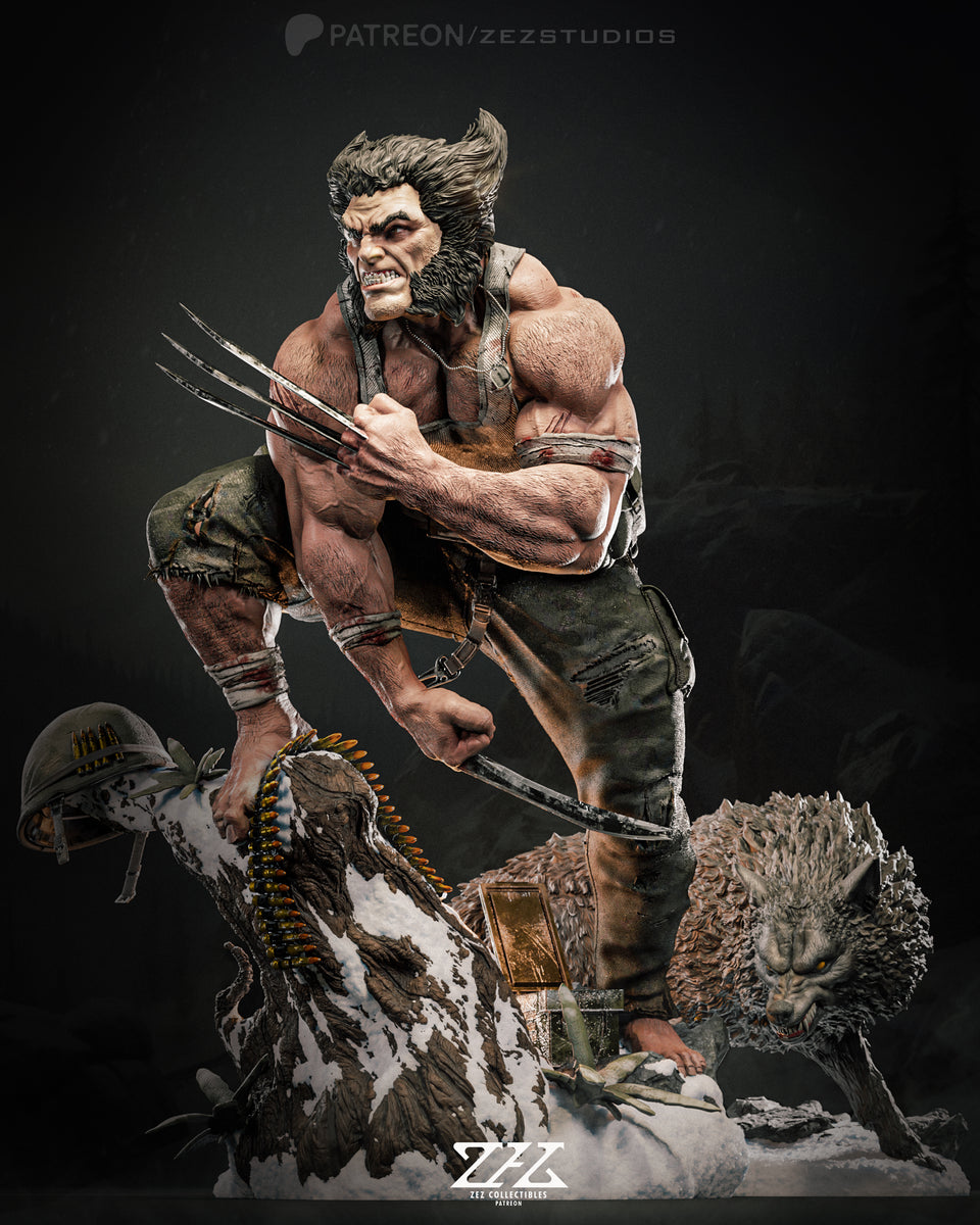 WOLVERINE Solider Ver. Garage Kit – Kaiju Studios