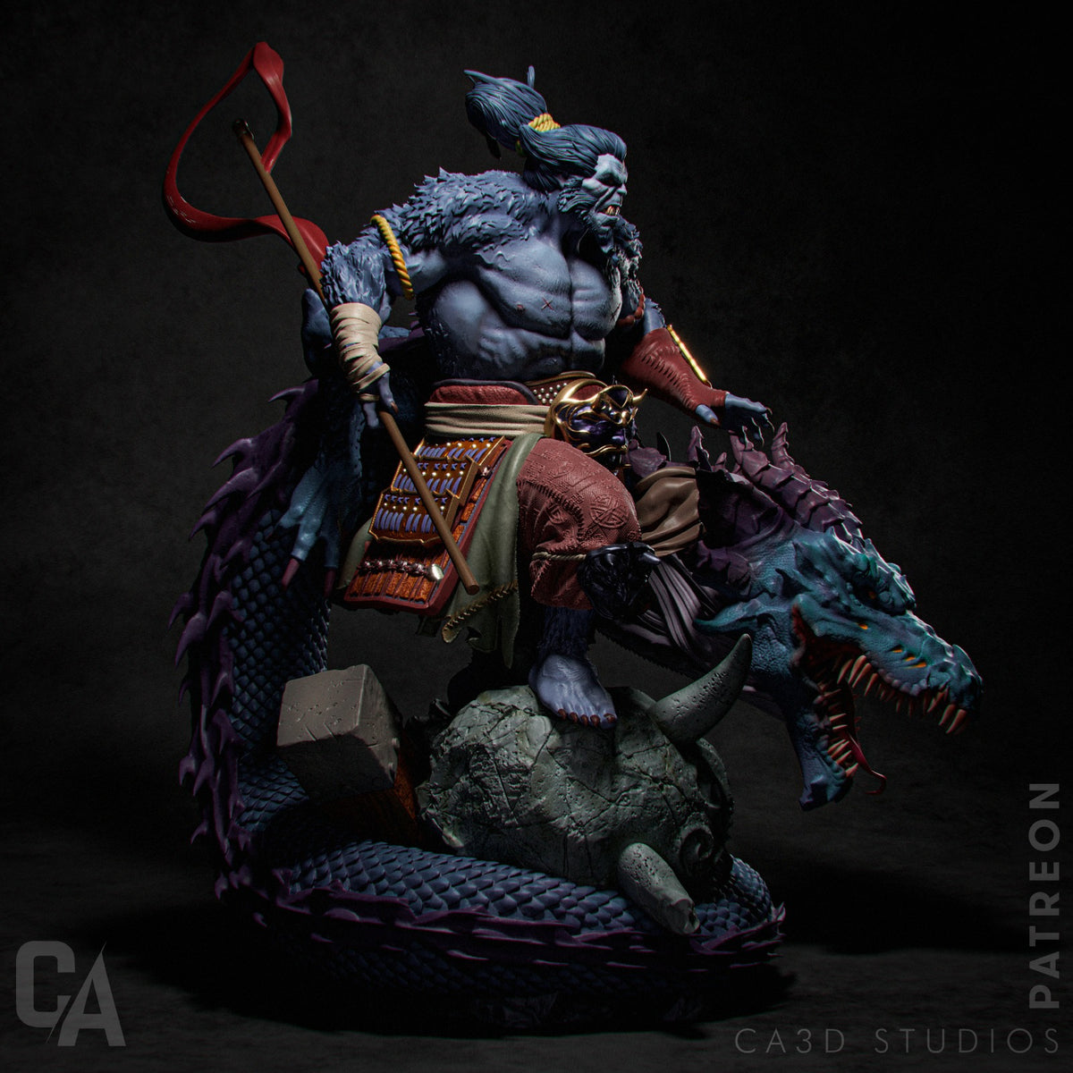 Beast Samurai Garage kit – Kaiju Studios