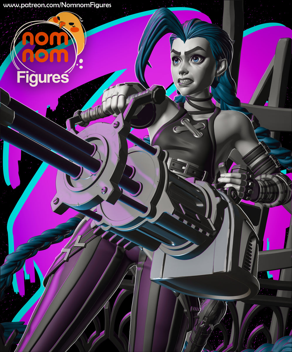 Jinx League Of Legends Garage Kit – Kaiju Studios
