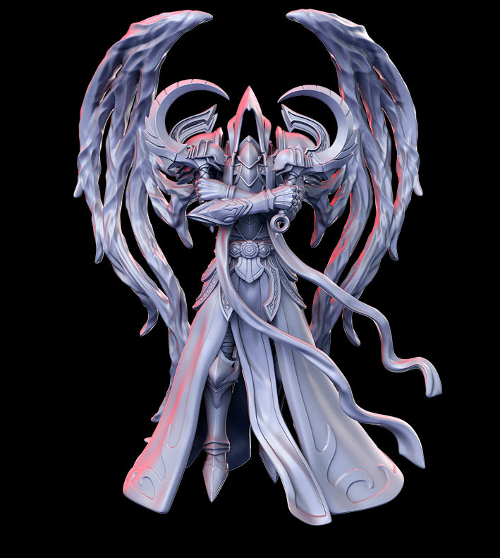 Mikhail (reaping angel) Lord of Destruction 3D Printed Miniature ...