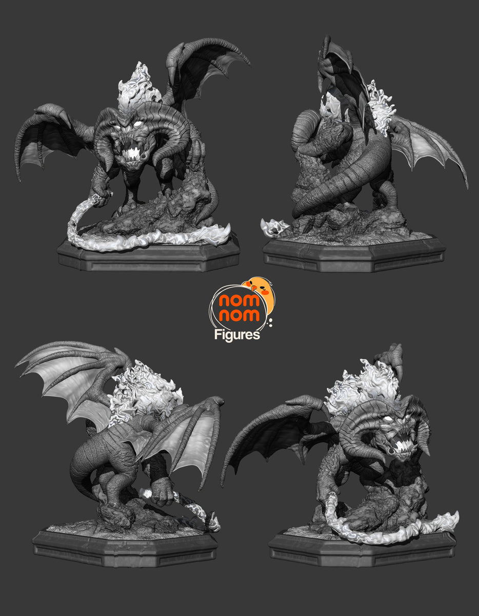Chibi Balrog Resin Statue Garage Kit – Kaiju Studios