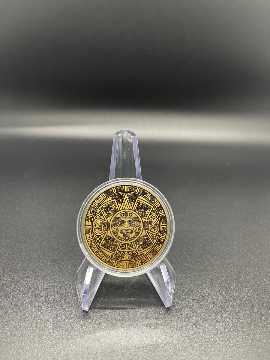 Mayan Challenge Coin K'uk'ulkan – Kaiju Studios