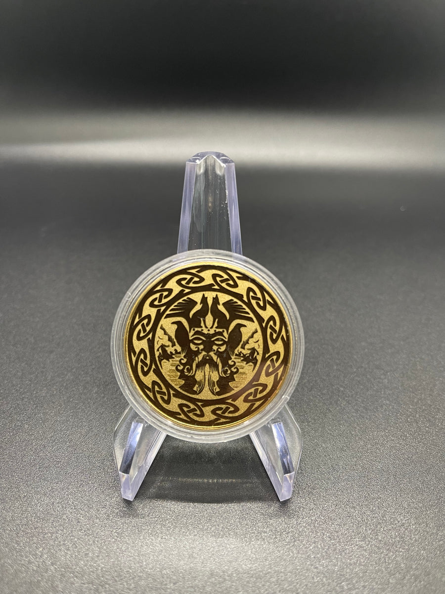 Viking Challenge Coin Odin – Kaiju Studios