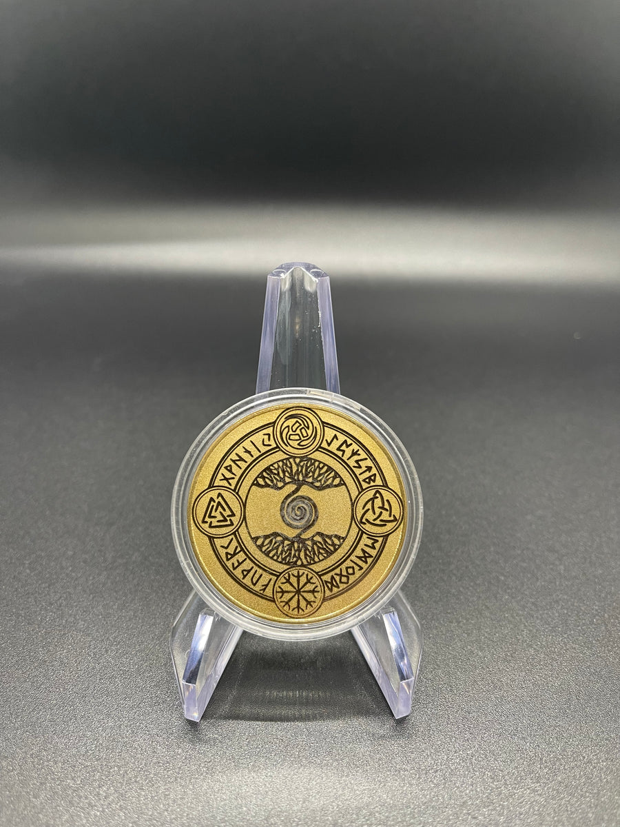 Viking Challenge Coin Odin – Kaiju Studios